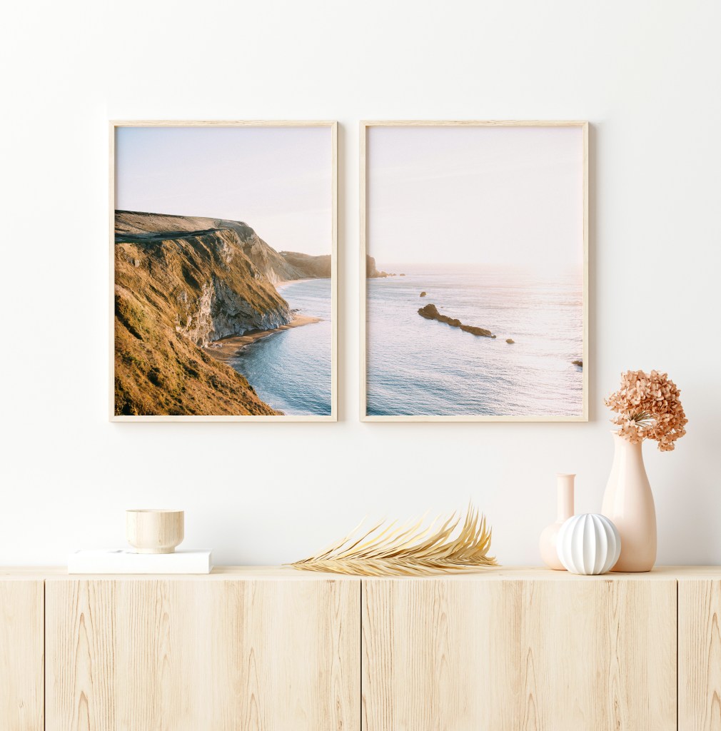 Coastal Minimalist Wall Art Ideas – MK Envision Art